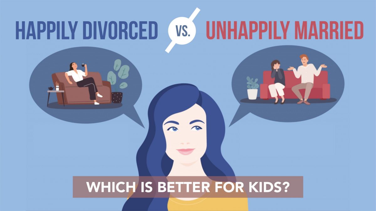 Happy Divorced Family